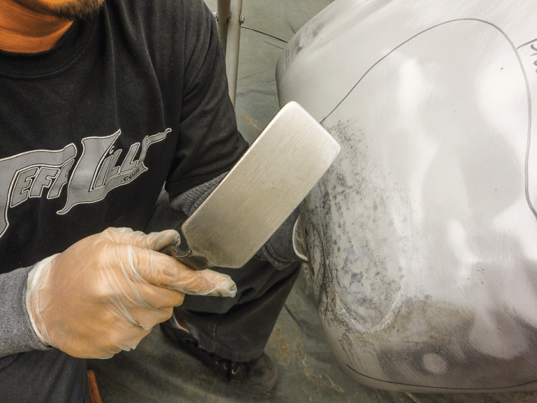 Trade Secrets - How to re-shape dented metal - Street Trucks