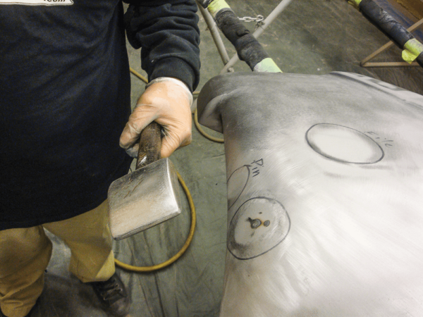 Trade Secrets - How to re-shape dented metal - Street Trucks