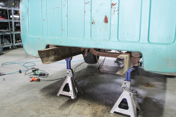 Installing a Chris Alston’s Chassisworks rear section