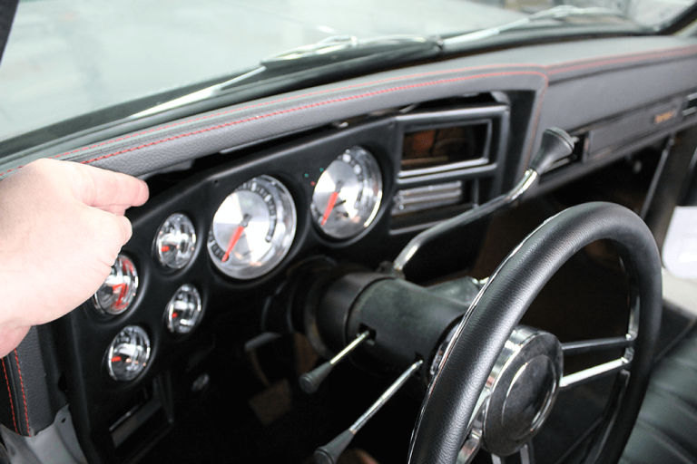 Installing TMI Products Upholstery Kit on our ’79 C-10 square-body