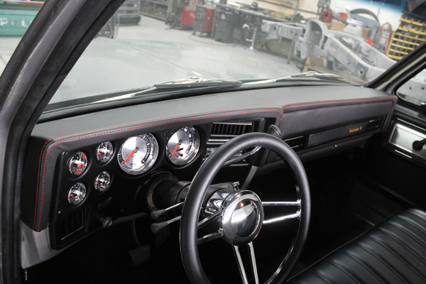 Installing TMI Products Upholstery Kit on our ’79 C-10 square-body