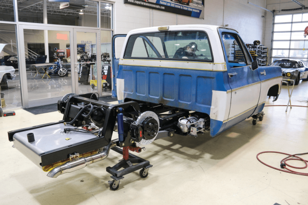 Installing a Roadster Shop’s Spec Chassis for Square-Body C-10s