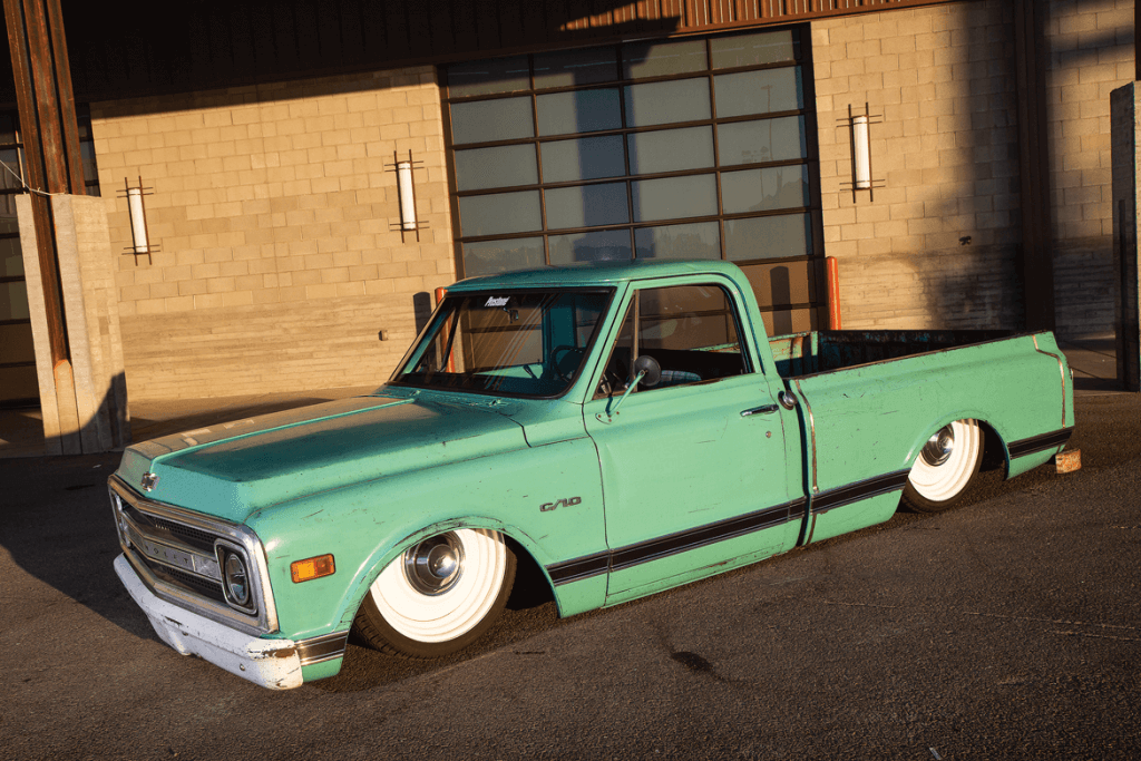 THE GRINCH | 1968 Light Green Chevy C-10 - Street Trucks