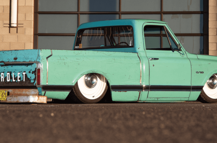 light green c10 Archives - Street Trucks