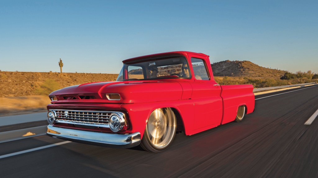 FIRE SHOT! | Oscar Leon’s Stoopid Clean ’62 C10 - Street Trucks