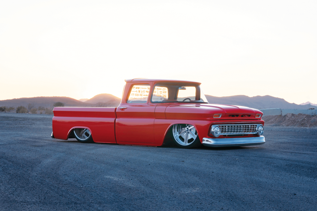 FIRE SHOT! | Oscar Leon’s Stoopid Clean ’62 C10 - Street Trucks