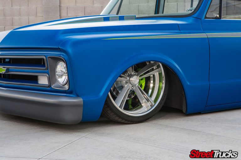 Bagged and Bodydropped ’68 Chevy Suburban