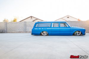Bagged and Bodydropped ’68 Chevy Suburban