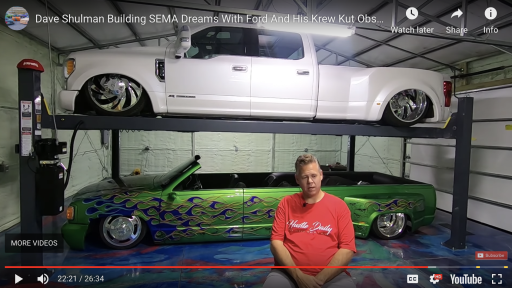 Dave Shulman How It all Started, Building SEMA Dreams