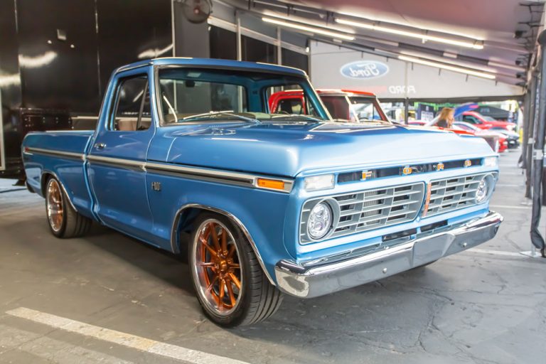 The Best Blue Ovals from the recent SEMA Show! - Street Trucks