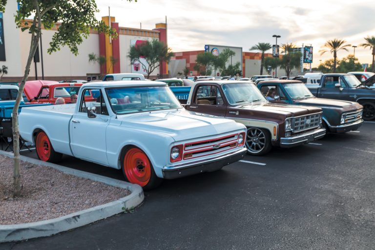 The Best C10 Trucks From Dino's Git Down! - Street Trucks