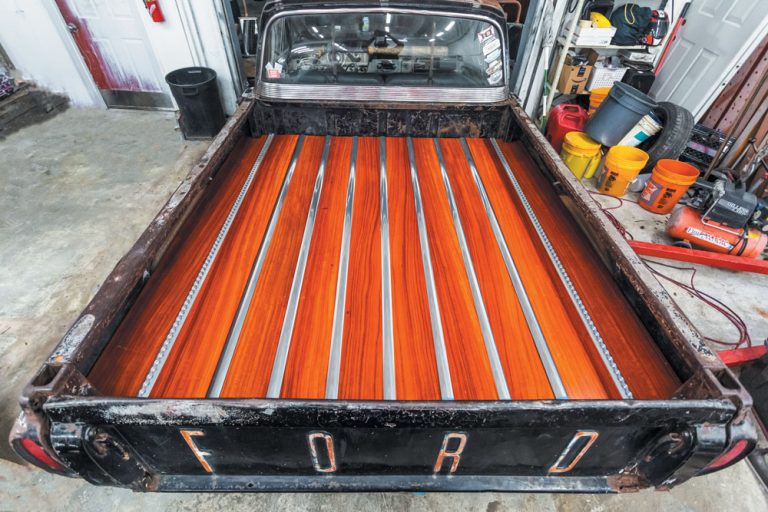 F100 BedWood Install Step By Step | BedWood and Parts Helps Us Update ...