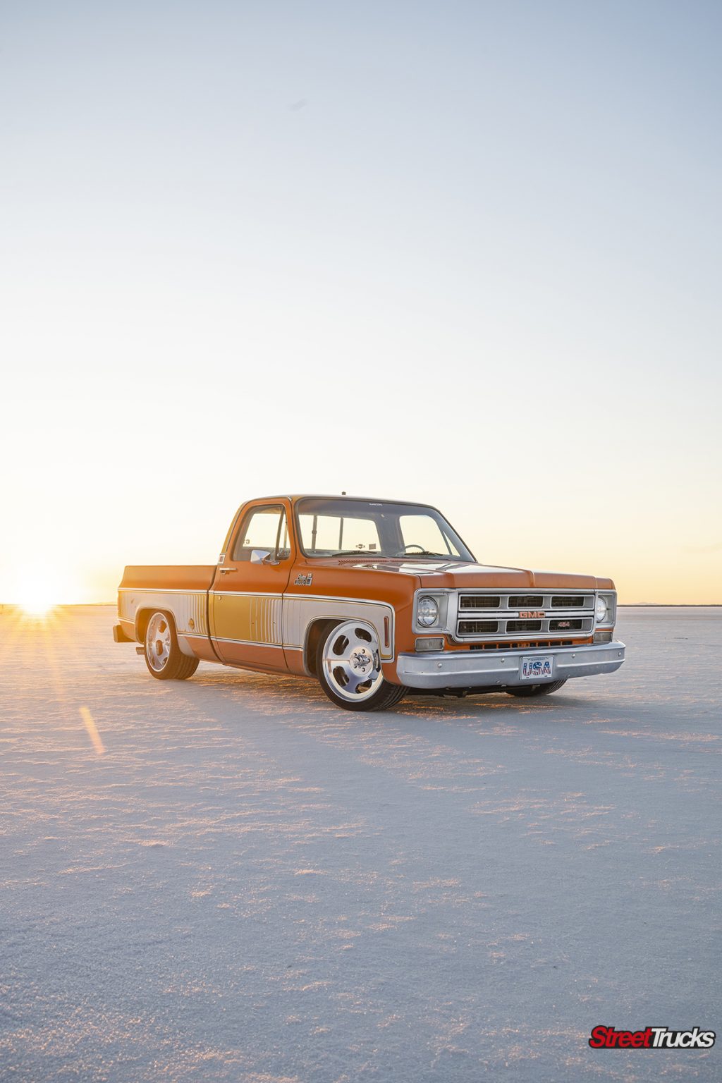 Bagged ’76 GMC Sierra Owned by Ronnie from C10 Talk! - Street Trucks