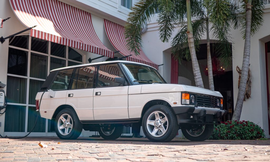 The First Electric Range Rover Classic (RRC)