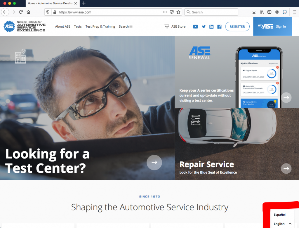 ASE Launches Spanish-Language Option at ASE.com - Street Trucks