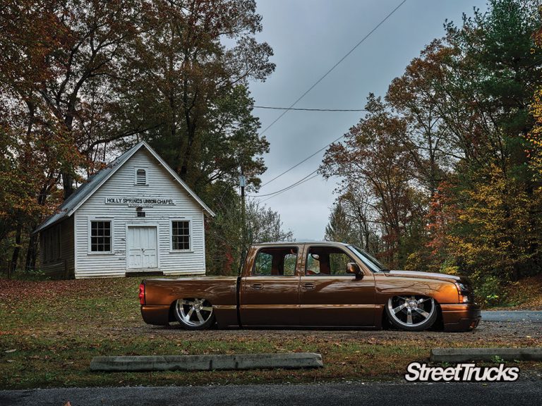 2005 Chevy Silverado | Bagged & Body-dropped - Street Trucks