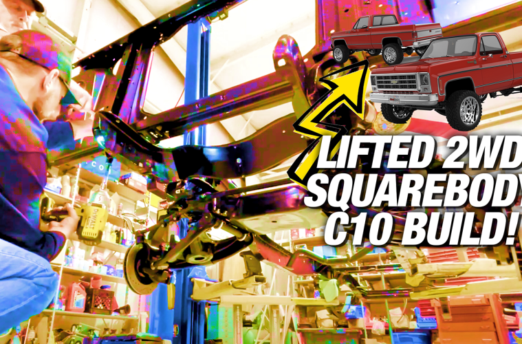 Lift your 2wd Chevy C10 Squarebody - Part 5 Project Rocky