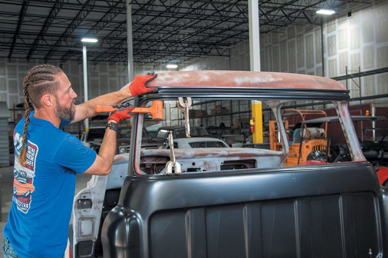 Chevy Apache Cab Back Panel Replacement - Street Trucks