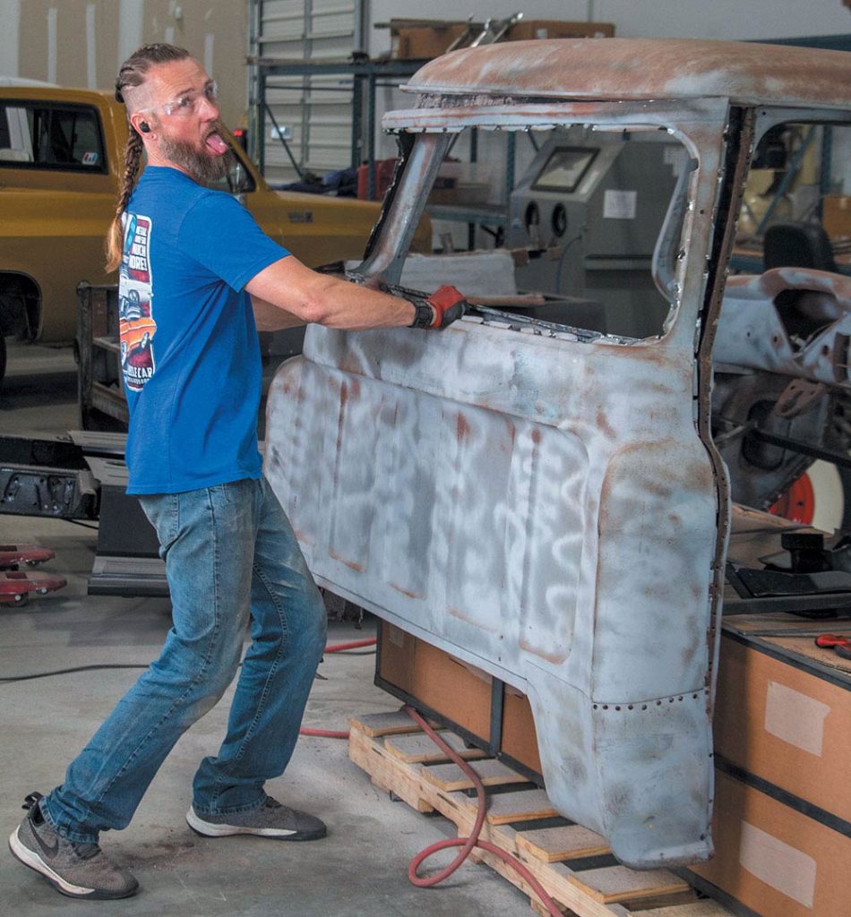 Chevy Apache Cab Back Panel Replacement - Street Trucks