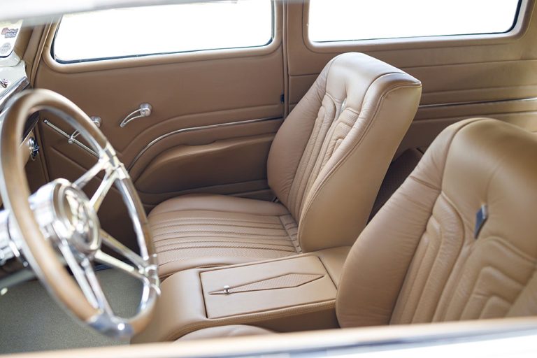 1950 Chevy Suburban with Fat Man Fabrications front