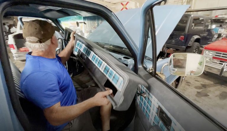 1985 Chevy C10 Squarebody Interior Upgrades with TMI - Street Trucks