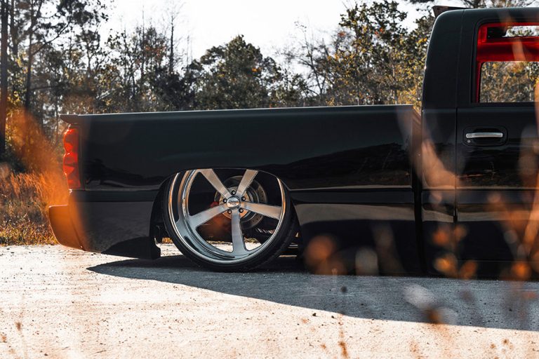 Sweet 1999 Chevy Silverado Bagged on 24's - Street Trucks