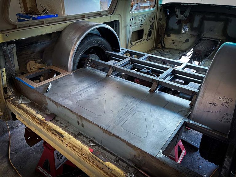 The Basics of Building Bead-rolled Panels for floors, inside beds, and ...