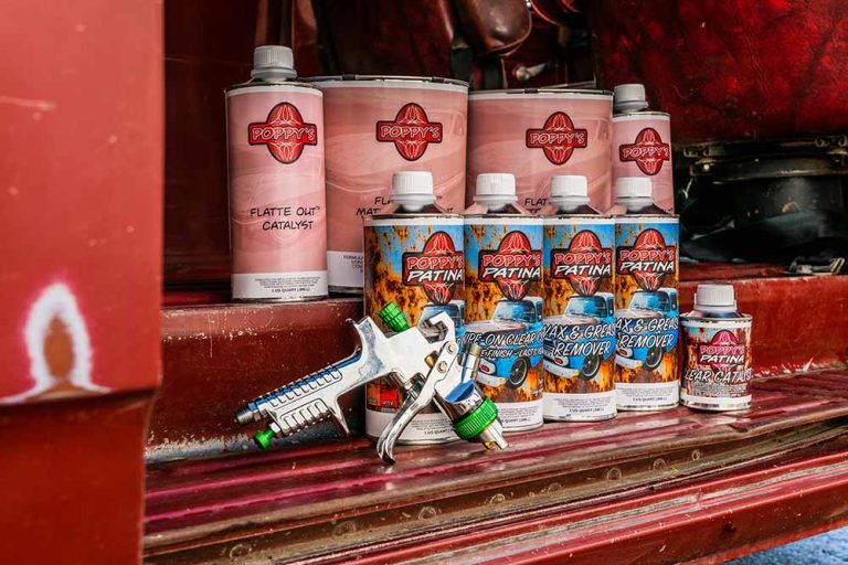 The Process Behind Poppy’s Patina - Street Trucks