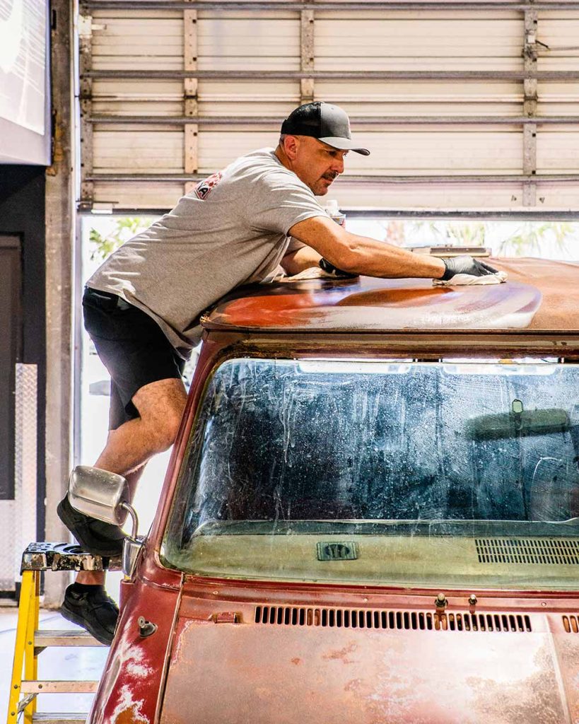The Process Behind Poppy’s Patina - Street Trucks