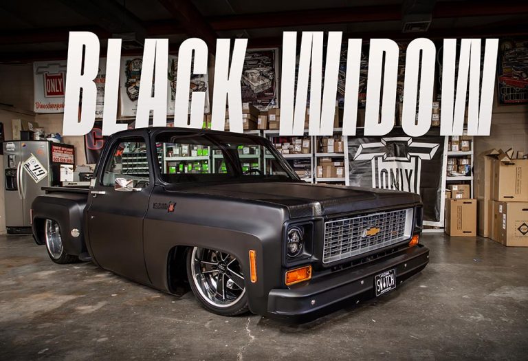 Black Widow | Dino’s ’73 Chevy Squarebody Stepside