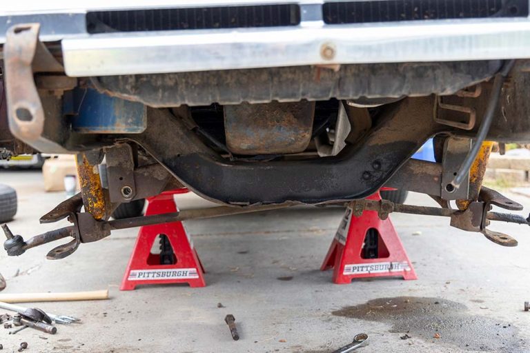 Installing John Rods Drop Beams on a 1974 F-100 - Street Trucks