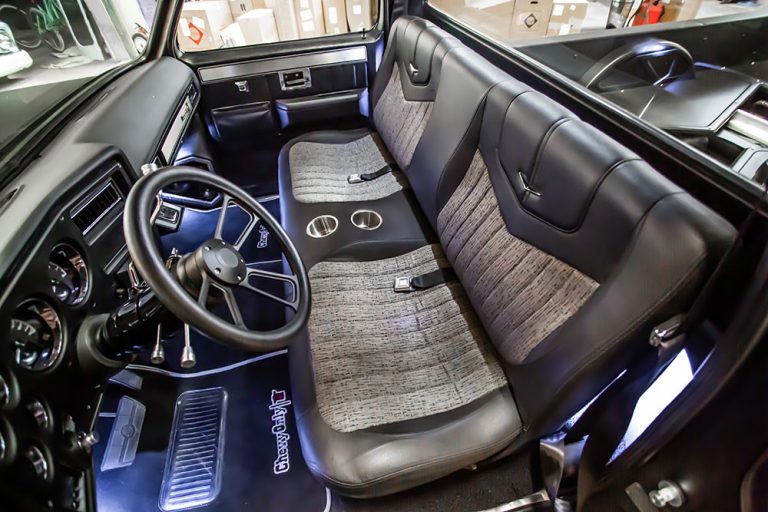 Black Widow | Dino Battilana's 1973 Chevy Squarebody Stepside - Street ...