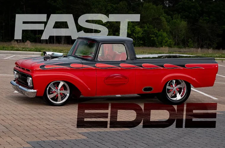 A 1962 Ford F-100 Unibody That’s on Fire - Street Trucks