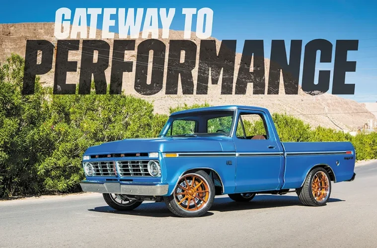Crown Vic swapped F-100 from Gateway Performance - Street Trucks
