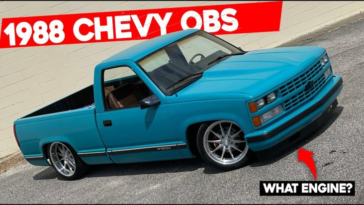 Chevy OBS 350 engine swap on Project Playboy - Street Trucks