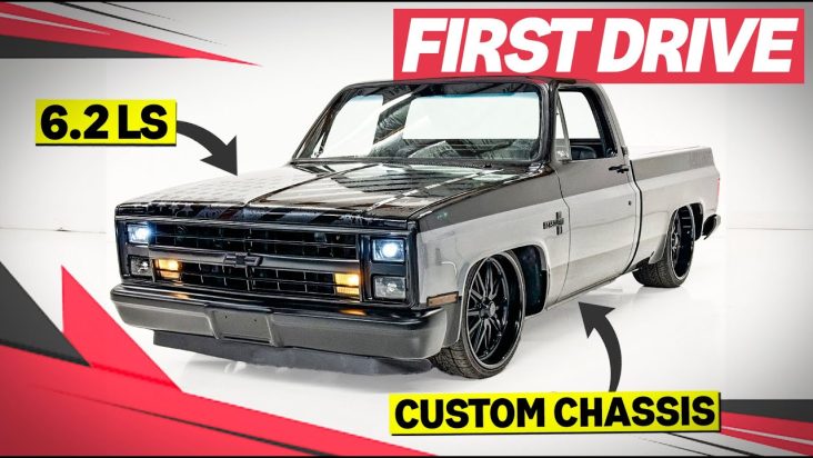 FIRST DRIVE of our 6.2 LS Powered Squarebody! - Street Trucks