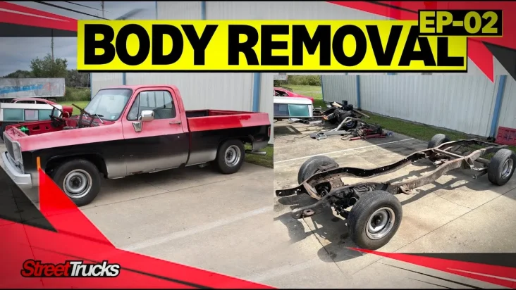 We teardown a 1979 C10 Squarebody for a frame-off restoration - Rocky ...
