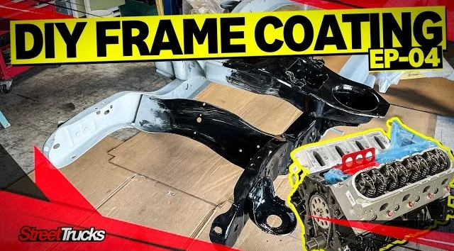 Coating our '79 C10 Frame, Crate Engine Reveal and new Billet Wheels ...