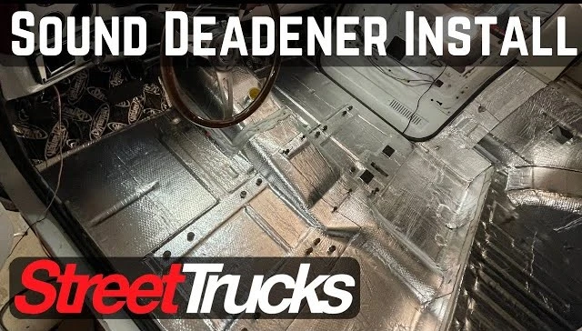 Sound Deadener Install in Josh's K5 Pt 1 - Street Trucks