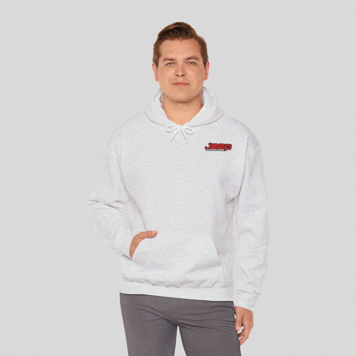 Jeep Builder's Guide White - Unisex Heavy Blend™ Hooded Sweatshirt ...
