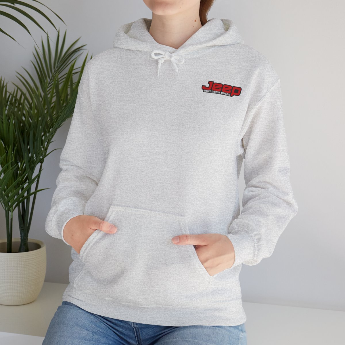 Jeep Builder's Guide White - Unisex Heavy Blend™ Hooded Sweatshirt ...