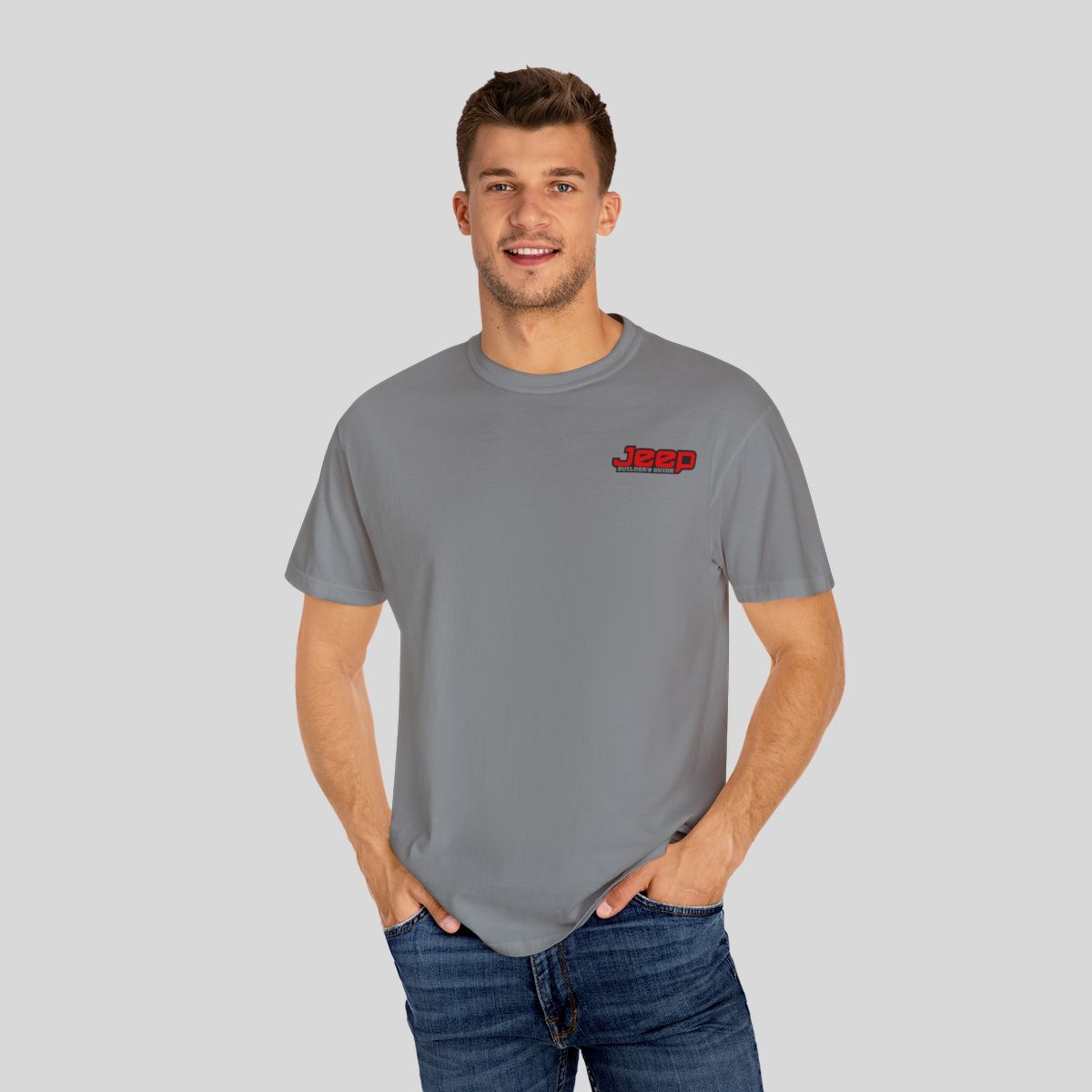 Jeep Builder's Guide Unisex Garment-Dyed T-shirt - Street Trucks