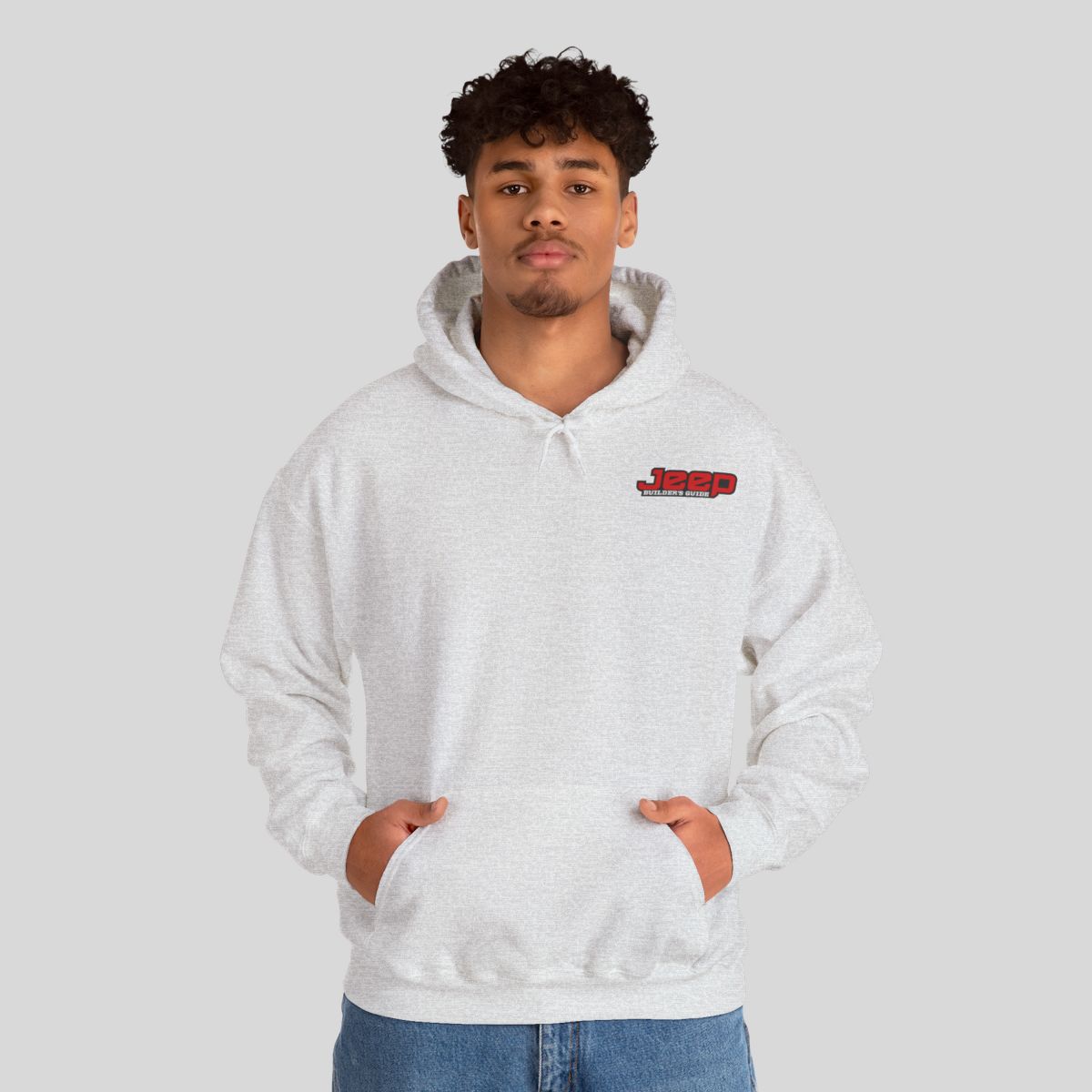 Jeep Builder's Guide White - Unisex Heavy Blend™ Hooded Sweatshirt ...